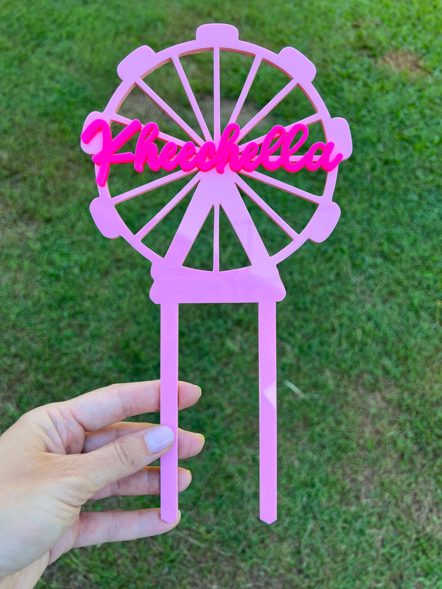 Ferris Wheel Cake Topper – Shimmer by Shannyn