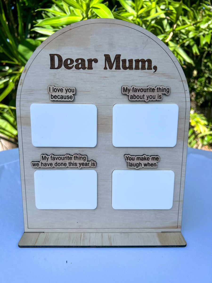 Dear Mum - Stand – Shimmer by Shannyn