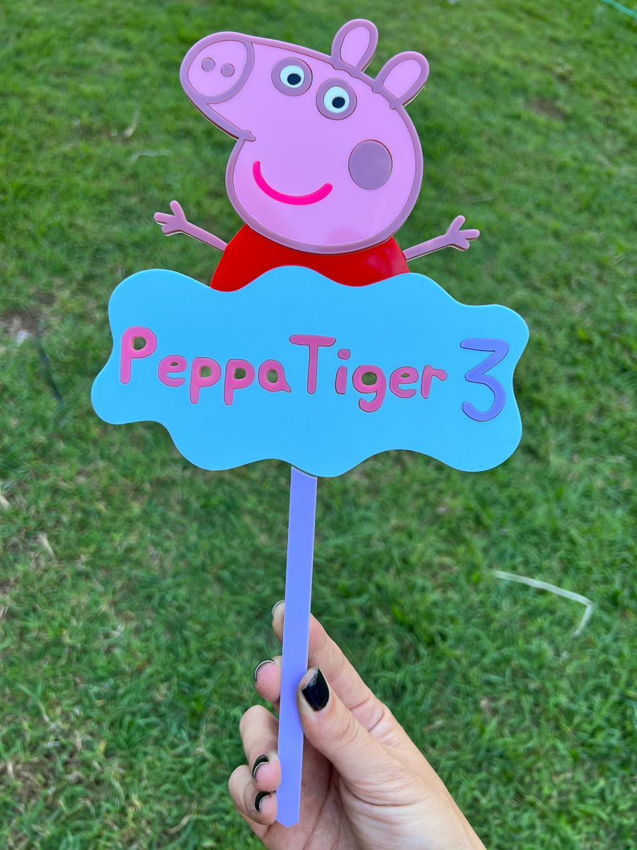 Pig - Cake Topper – Shimmer by Shannyn